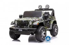 Jeep Wrangler Rubicon 12V MP4 en color Rosa