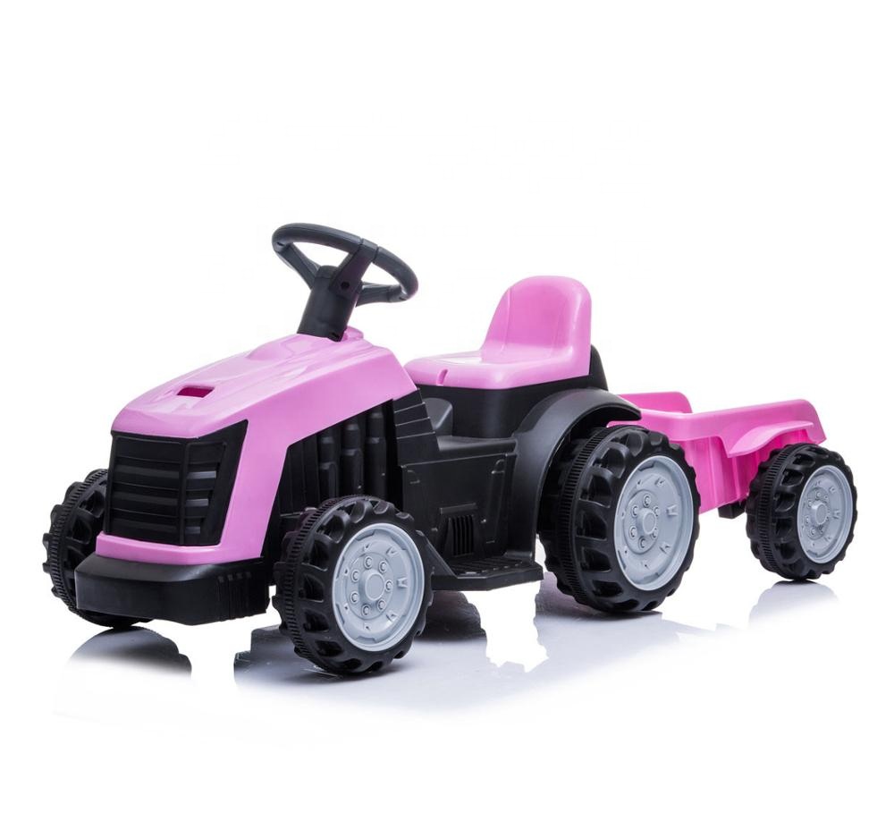 Tractor Electrico Peketrac 4000 6V Rosa